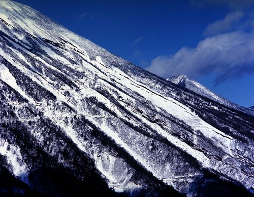 Exhibition 2001 Part 3 mountains around Kanto region No.10 great slope